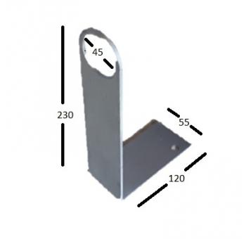 Vertical Support Bracket For Roller Rail 'L'Shaped – Vandgard® - Anti ...