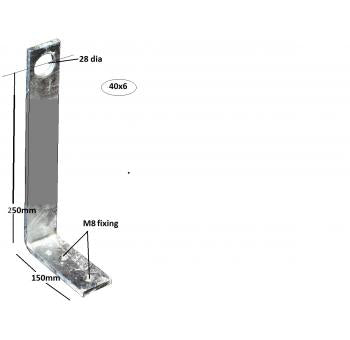 L-Shaped Support (Double row Roller Barrier) – Vandgard® - Anti Climb ...